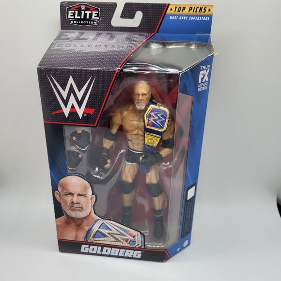 Mattel | Toys | Goldberg Wrestling Wwe Elite Collection Top Picks ...